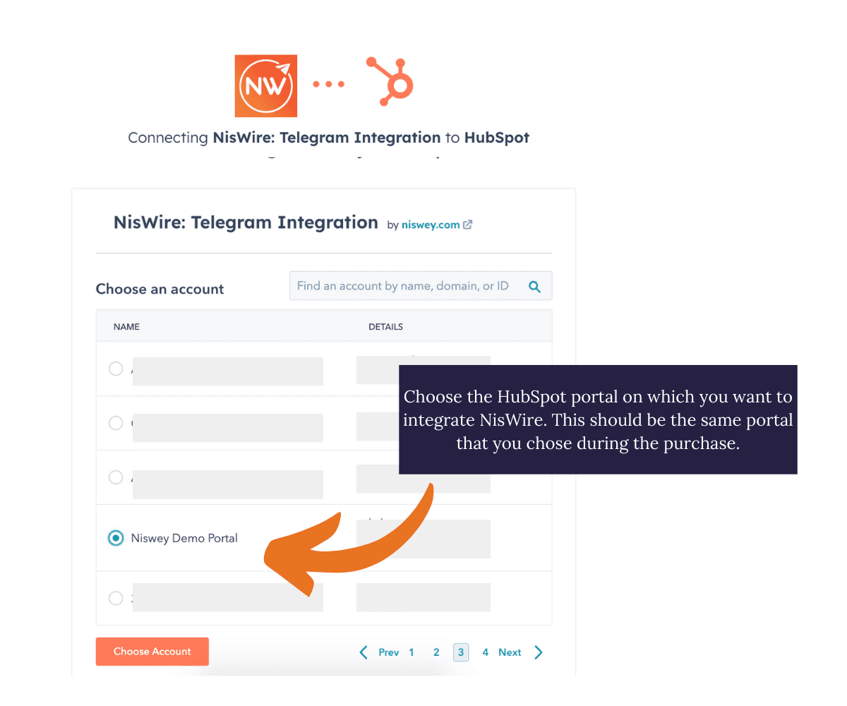 Telegram + HubSpot Integration - NisWire | Niswey